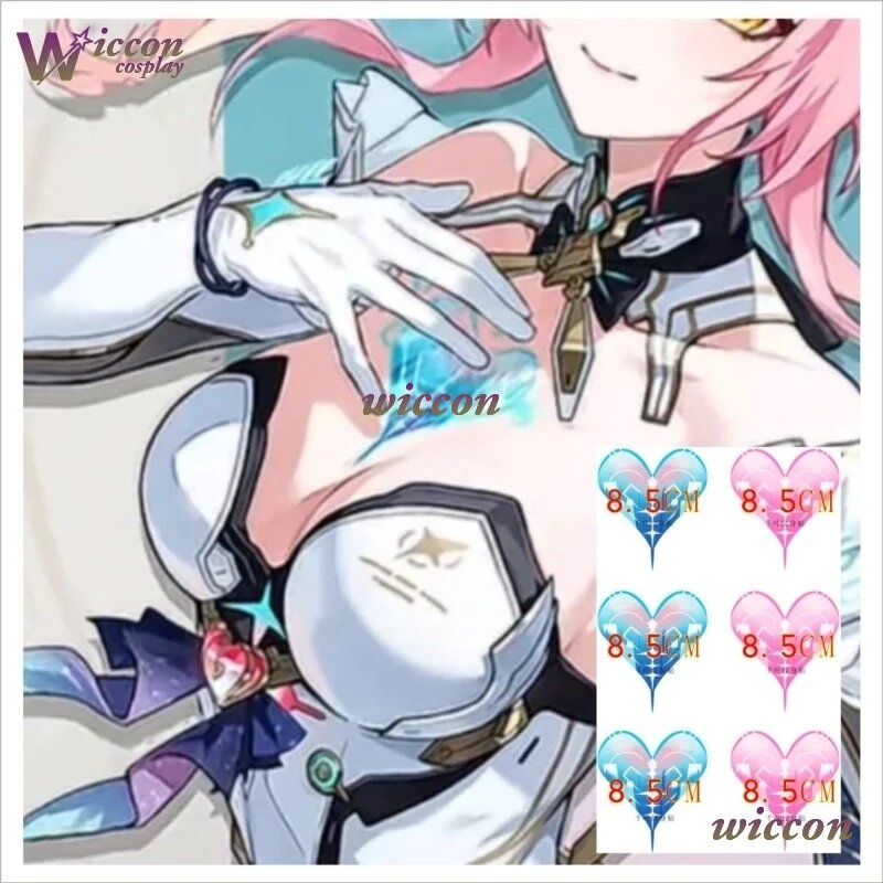 Косплей костюм Yumekiri Wuthering Waves Aemeath для женщин S, sticker