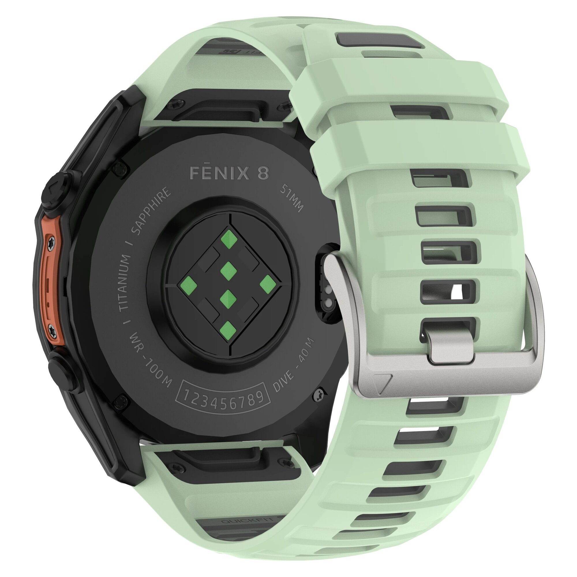 Ремешок QuickFit для Garmin из силикона QuickFit 26mm Strap, GGGY