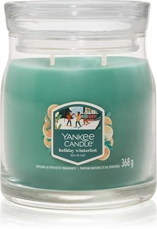 Свеча Yankee Candle Holiday Winterfest Signature, унисекс, 368 г, хвойный аромат