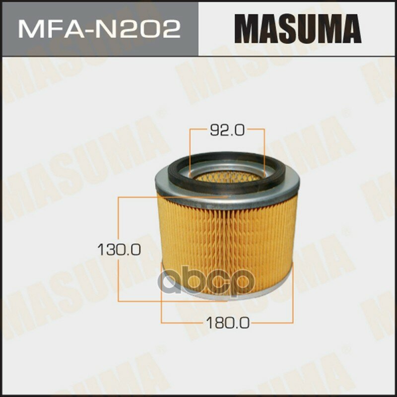 Фильтр воздушный пропитка Masuma арт. MFA-N202