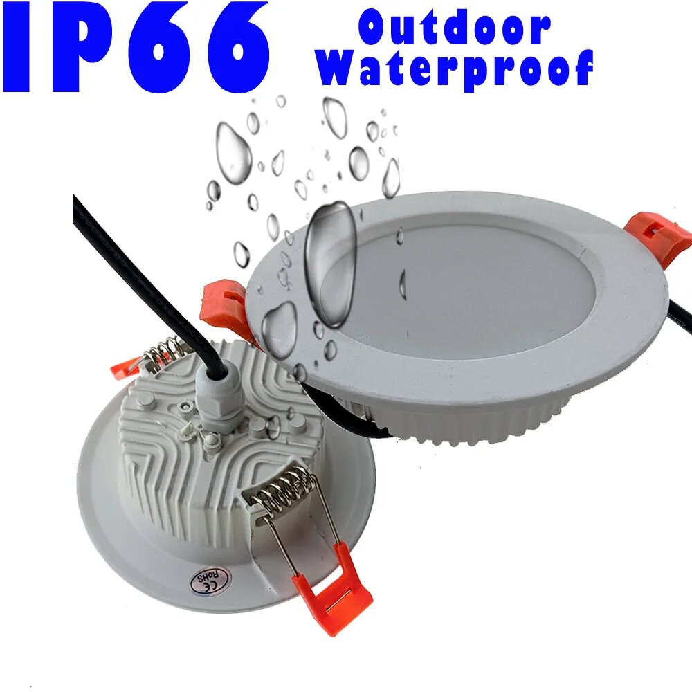 Светильник Yiamazing IP66 White 220V 7W 100mm No Drive 3500K