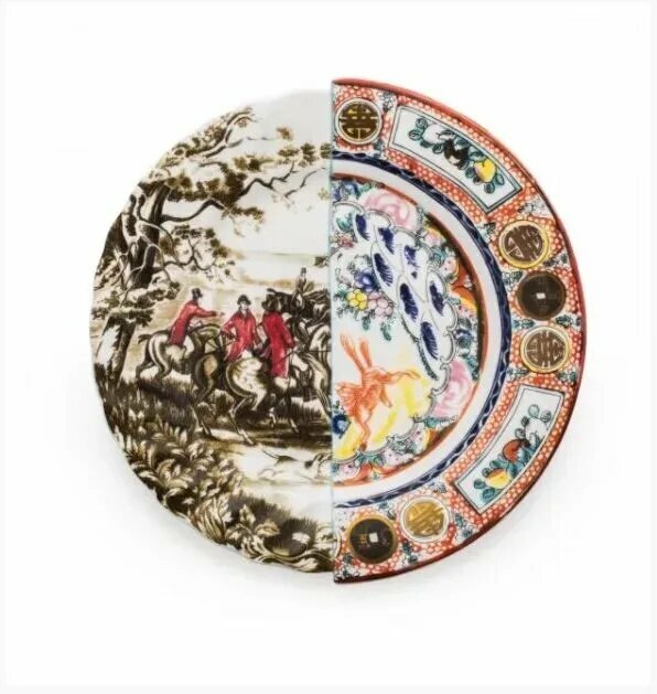 Seletti Тарелка "китайский стиль" 27.5 см 1 шт белый
