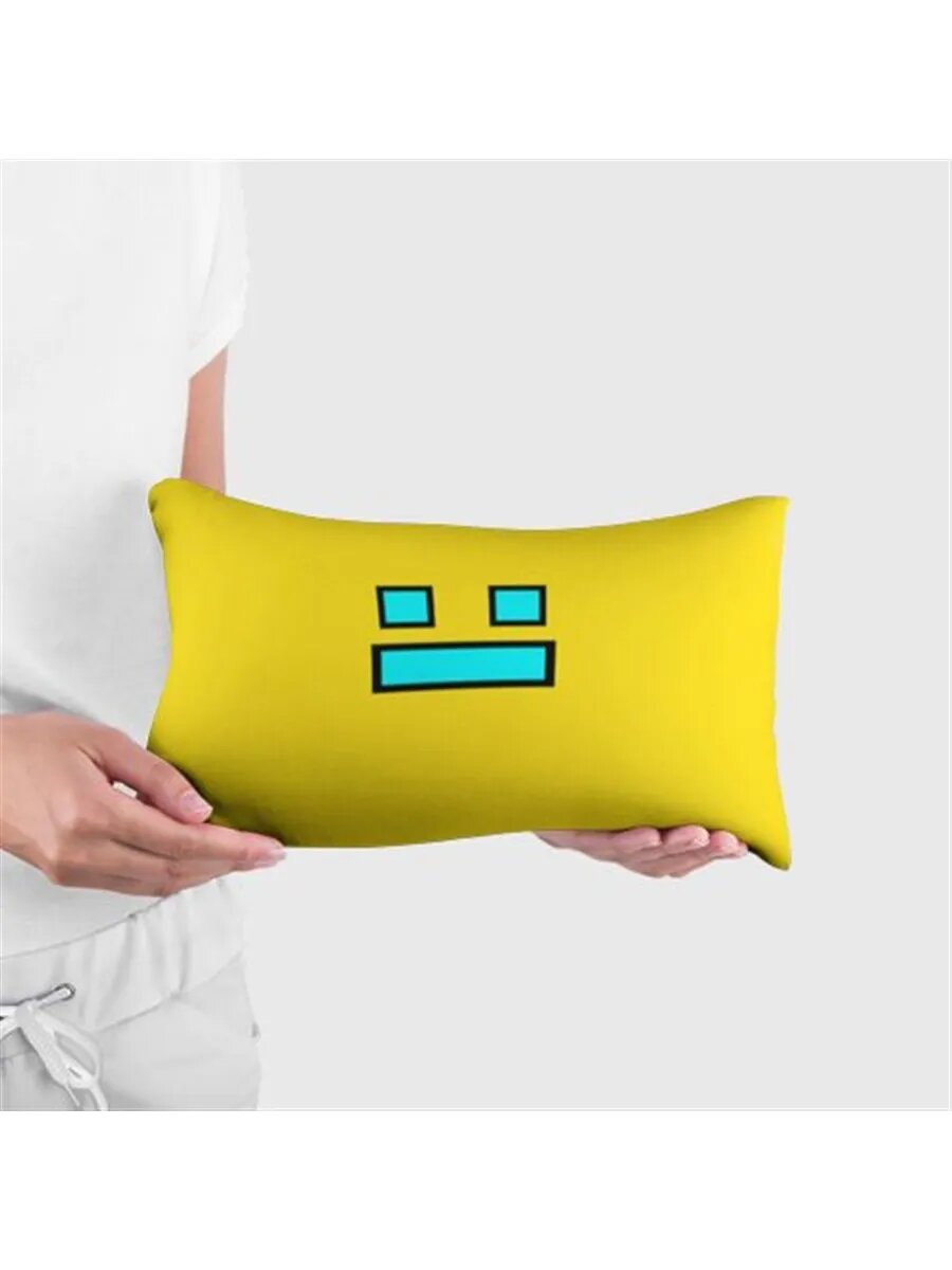 Geometry Dash Smile Подушка — фото 1