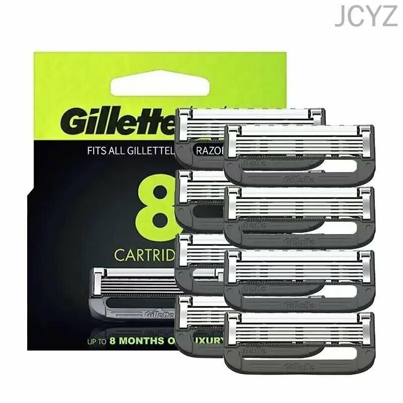 Сменные кассеты Gillette Labs 8 шт премиум