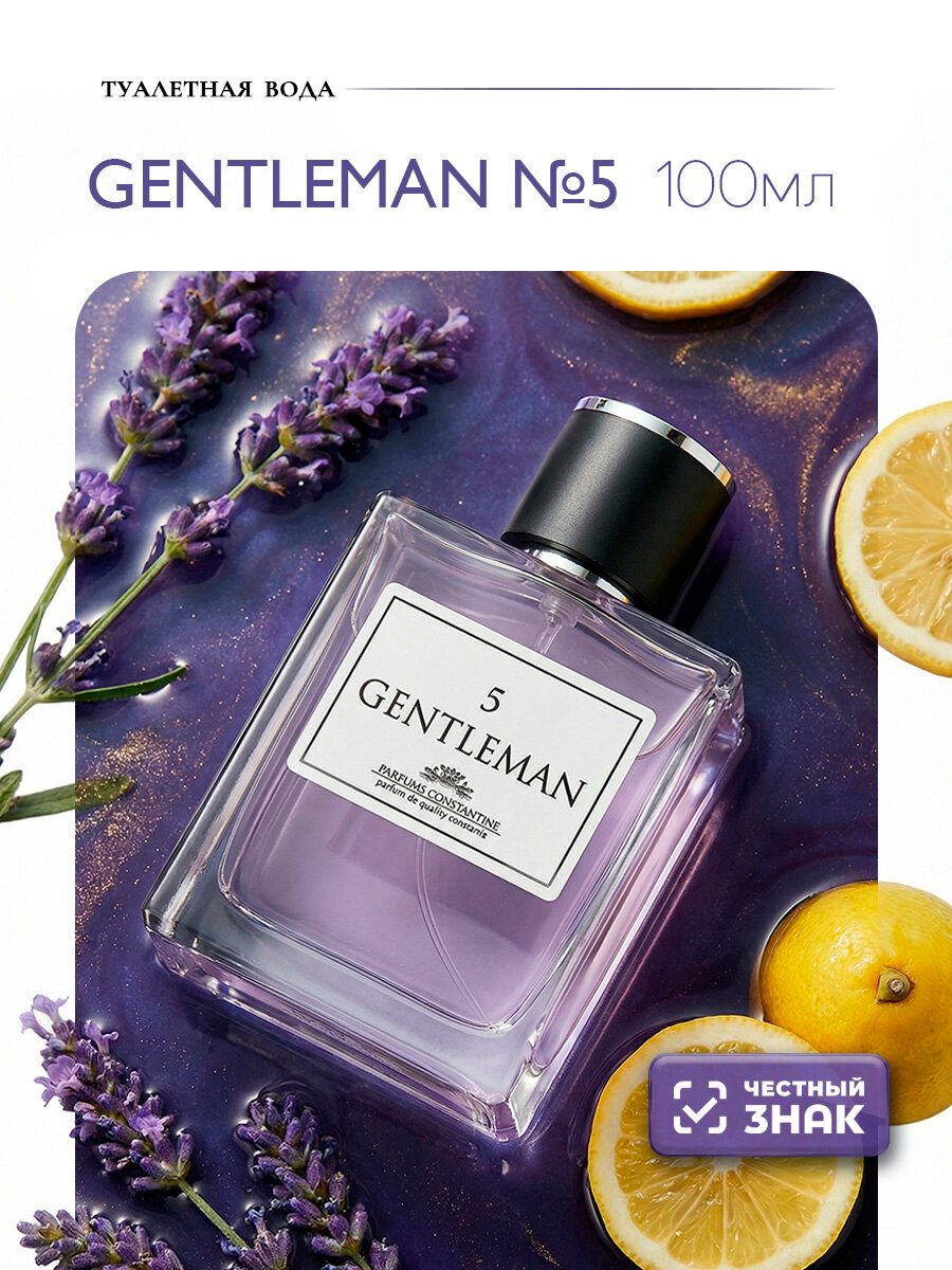 Туалетная вода мужская Parfums Constantine Classic Collection Gentleman 5 100мл