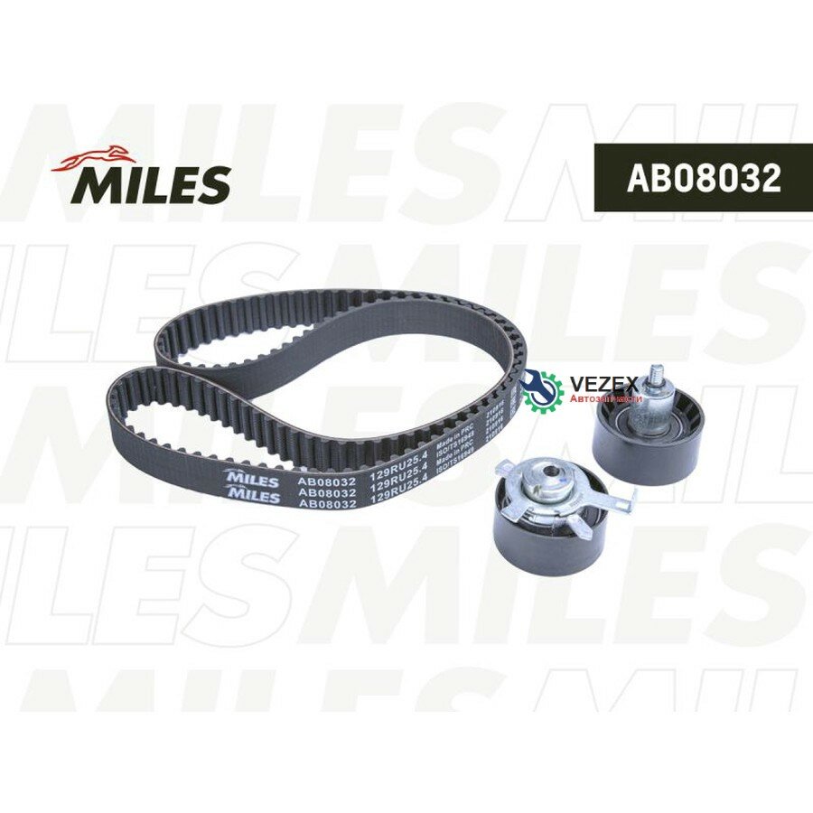 MILES AB08032 Комплект ремня ГРМ FORD FOCUS/MONDEO 1.6-2.0 -04 AB08032