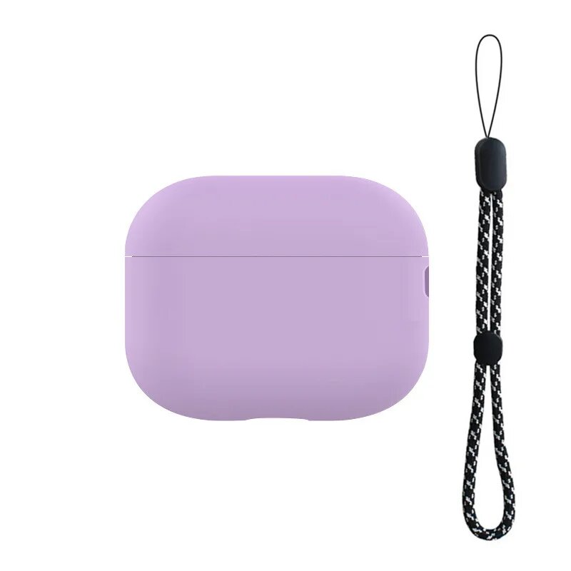 Чехол силиконовый для AirPods Pro 2 Fancan Фиолетовый, For Airpods Pro 2, Purple1