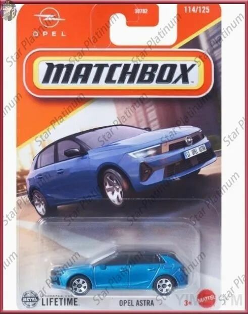 Машинка 2025 Matchbox OPEL ASTRA