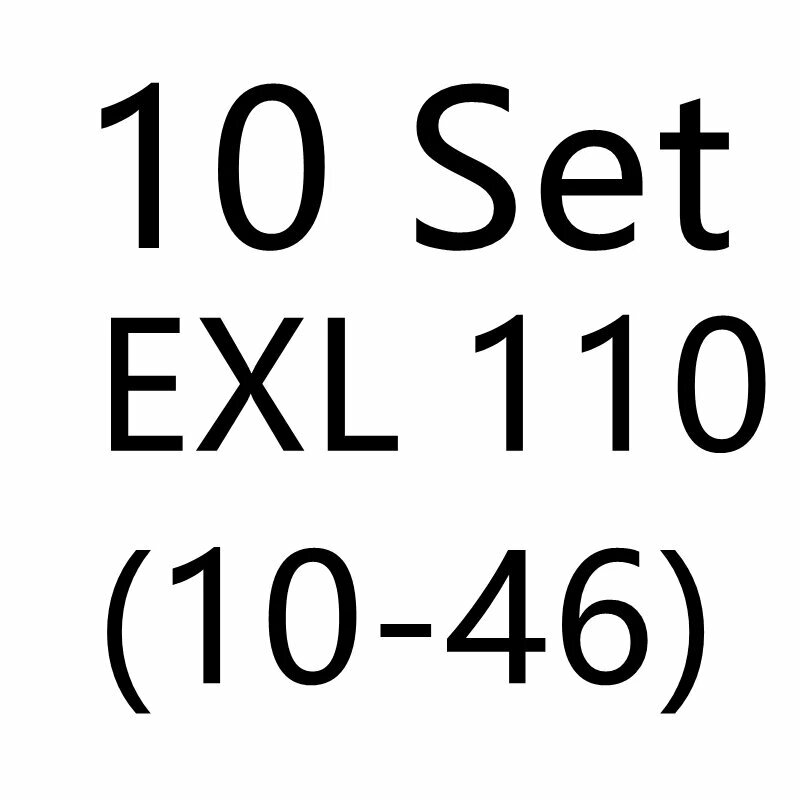 10 комплектов гитарных струн EZ EXP EXL EJ EXL 110