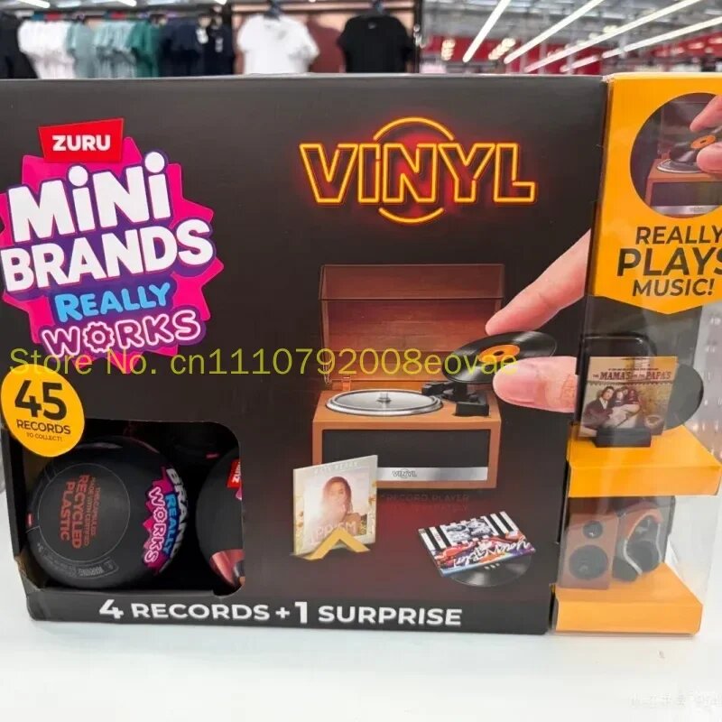 Мини фигурки Mini Brands Really Works, черный, 1pcs — фото 1