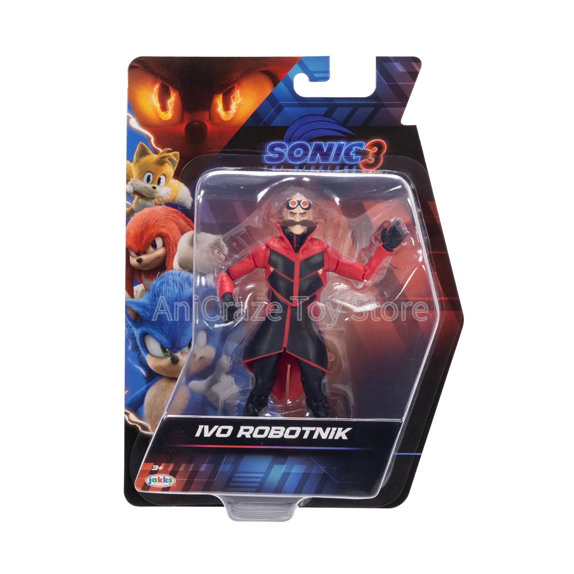 Фигурки Соник 3 Bandai 5 дюймов Супер Соник ПВХ e