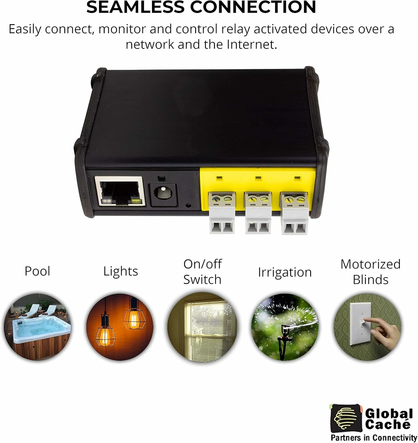 Преобразователь интерфейса "Global Cache", для IP2CC, TCP, DHCP, HTTP — фото 1