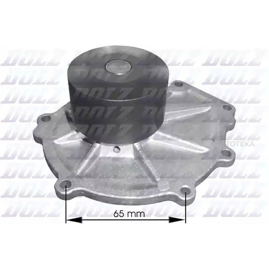 Помпа водяная пр-во Испания DOLZ M304 ROVER 45,75 2.0,2.5 V6 99-