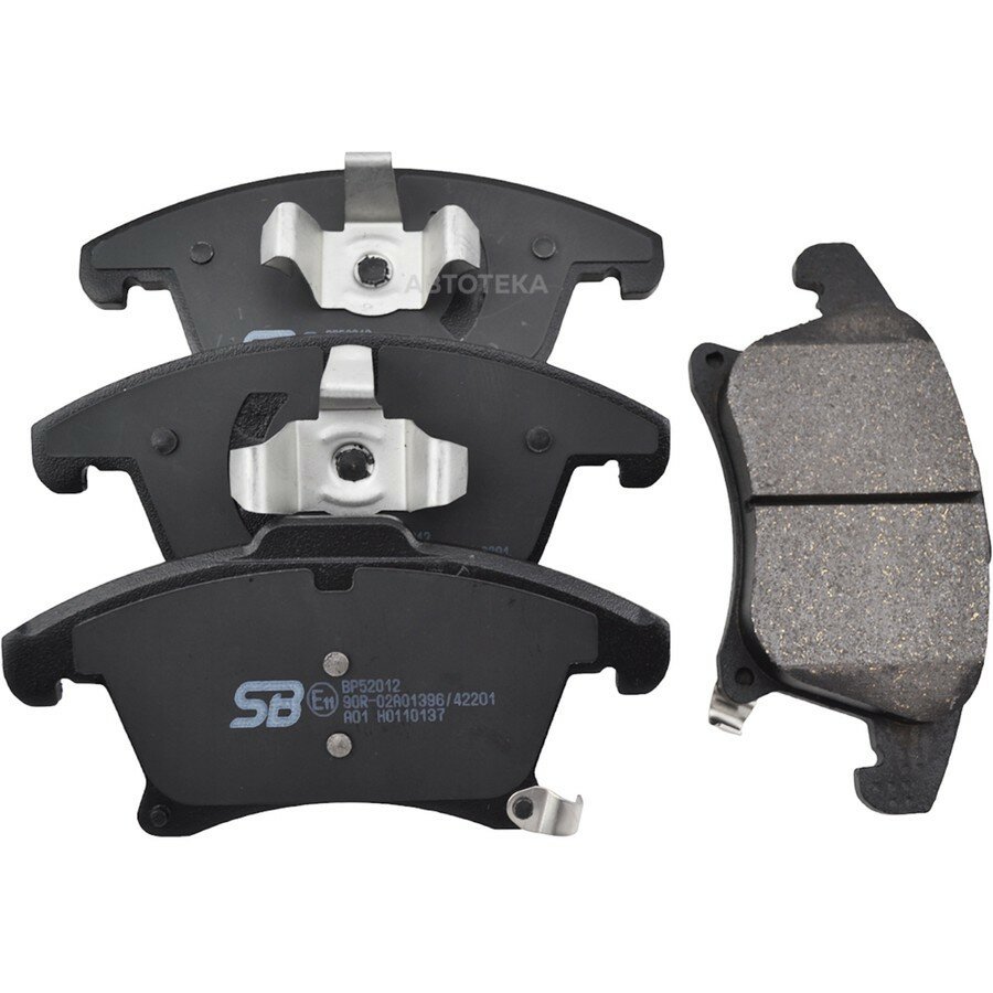 Колодки тормозные FORD MONDEO 15-/S-MAX 15- передние SB NAGAMOCHI BP52012