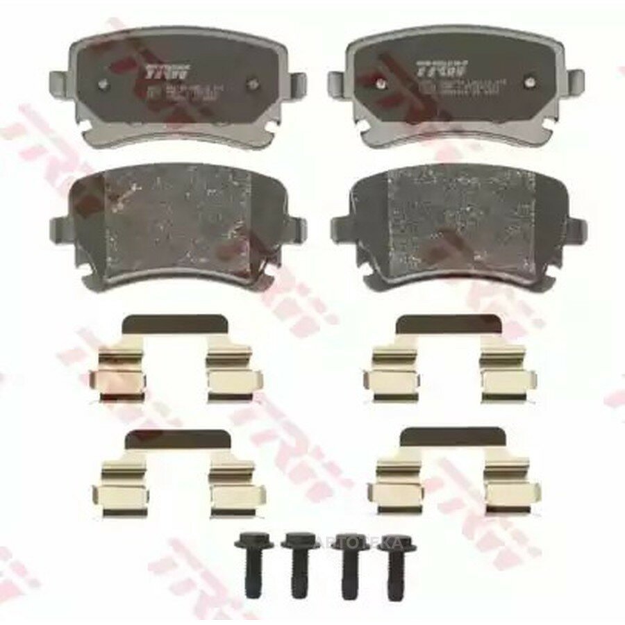 Колодки тормозные задние TRW GDB1516