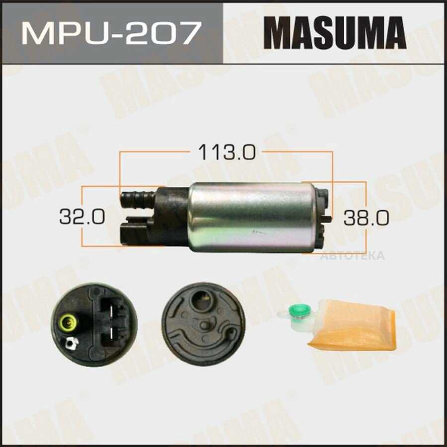 Бензонасос погружной NISSAN ALMERA/QASHQAI 02- 1.5-2.0 MASUMA MPU207