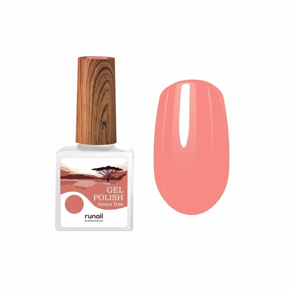 Гель-лак RuNail Professional Gel polish (hema free) № 8584, розовый 10 мл