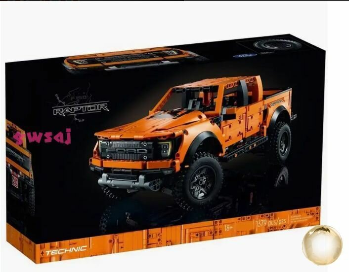 Конструктор Пикап Ford F-150 Raptor 1379 деталей 12006