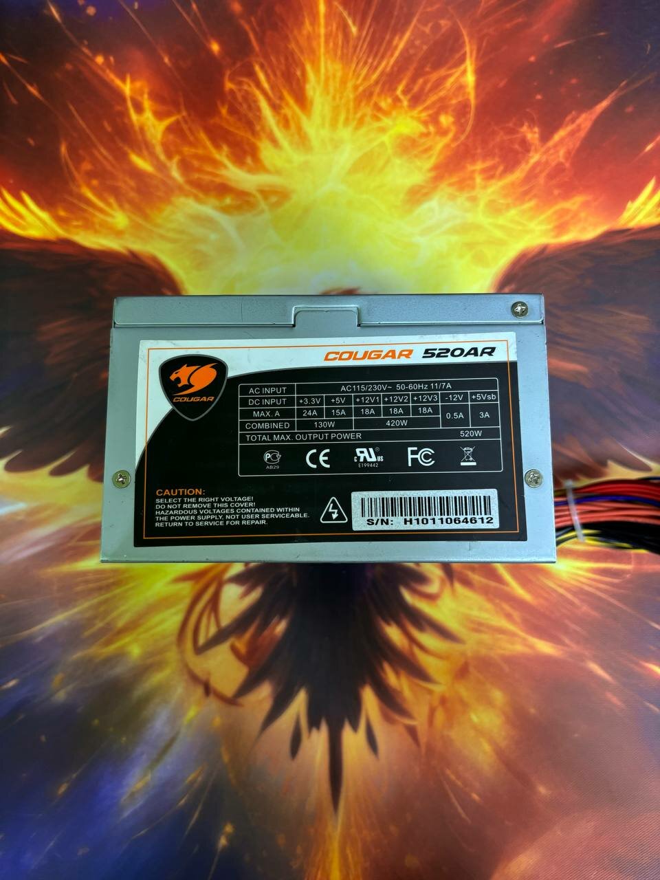 Блок питания 520W Cougar 520AR