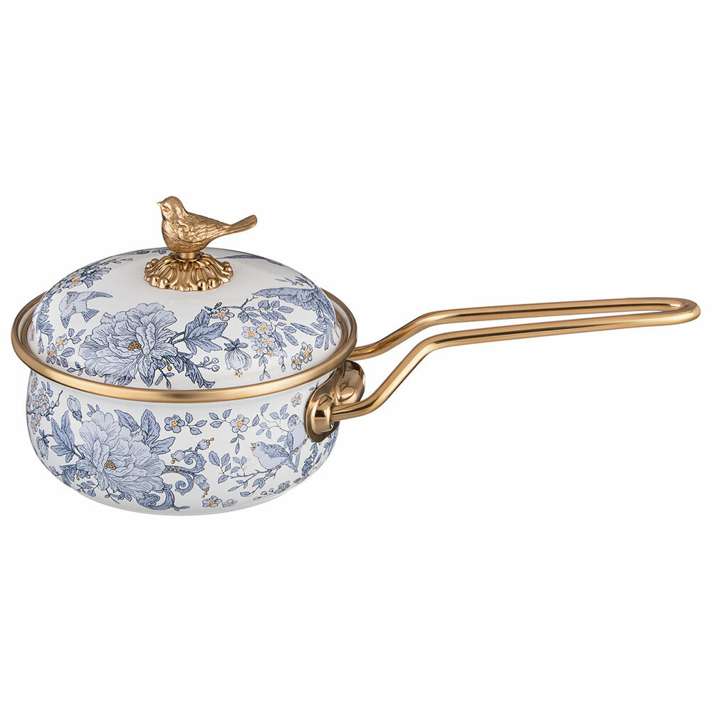 Ковш эмалированный, 950-670 lefard серия royal garden 14см/0,9л, индукция 950-670