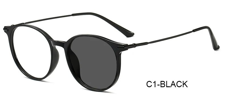 CAIDERONI Фотохромные очки для чтения 008Photochromic-C1, -300
