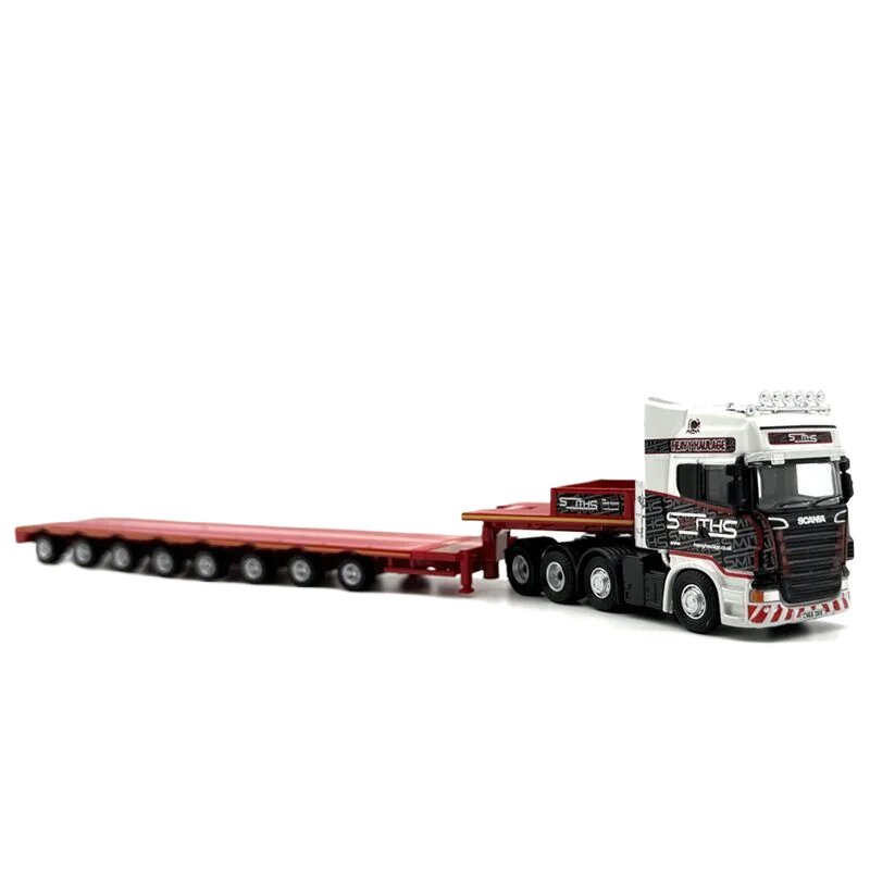 OXFORD литой под давлением масштаб 1/76 Scania, модель автомобиля из сплава Scania R580, грузовик с прицепом, игровые транспортные средства, игрушки для мальчиков, подарок, оригинальная коробка