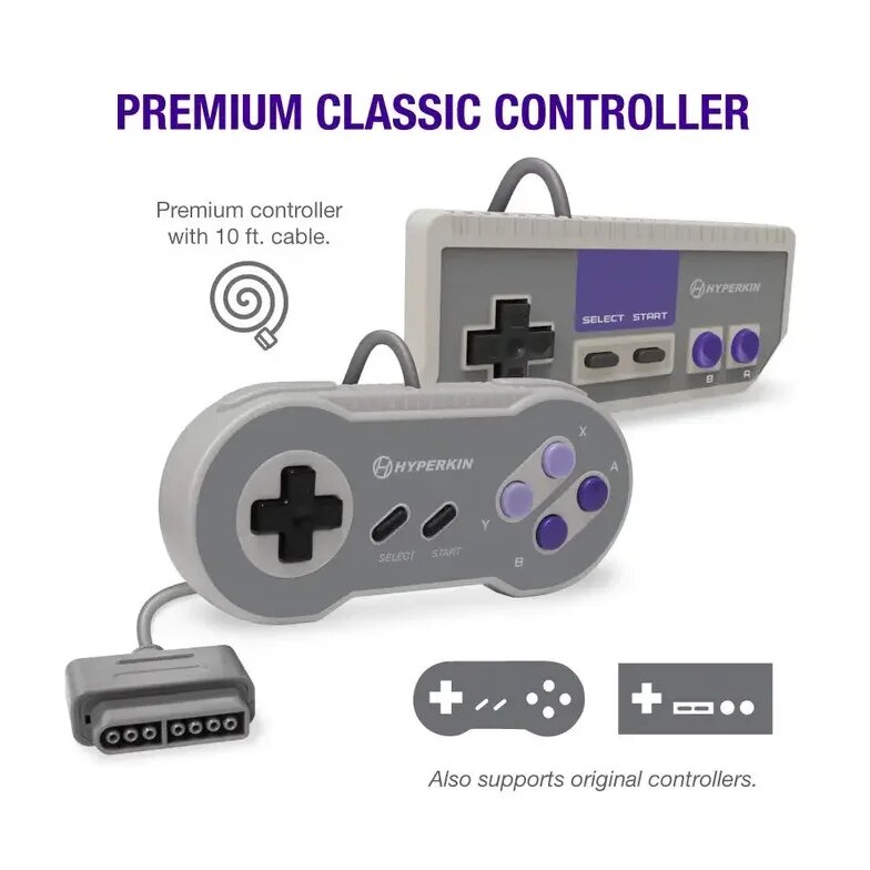 Игровая консоль Hyperkin RetroN 2HD с геймпадом, совместимая с Super Nintendo NES SFC, HD-выход, игровые аксессуары, мультиплатформенная — фото 1