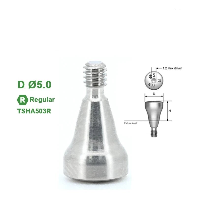 Заживляющий абатмент Osstem NEWTRY, металлический TSHA503R