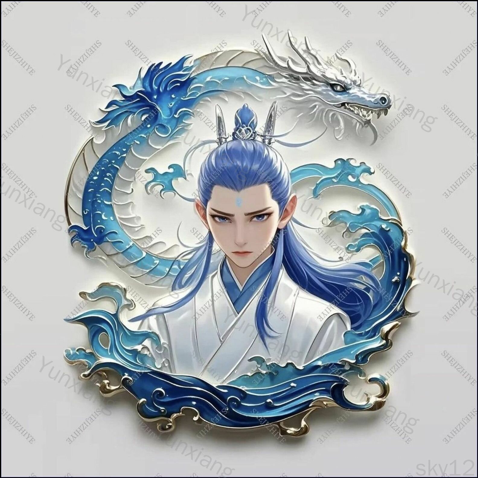 Бейдж Нэчжа (Nezha) АоБин (Ao Bin)