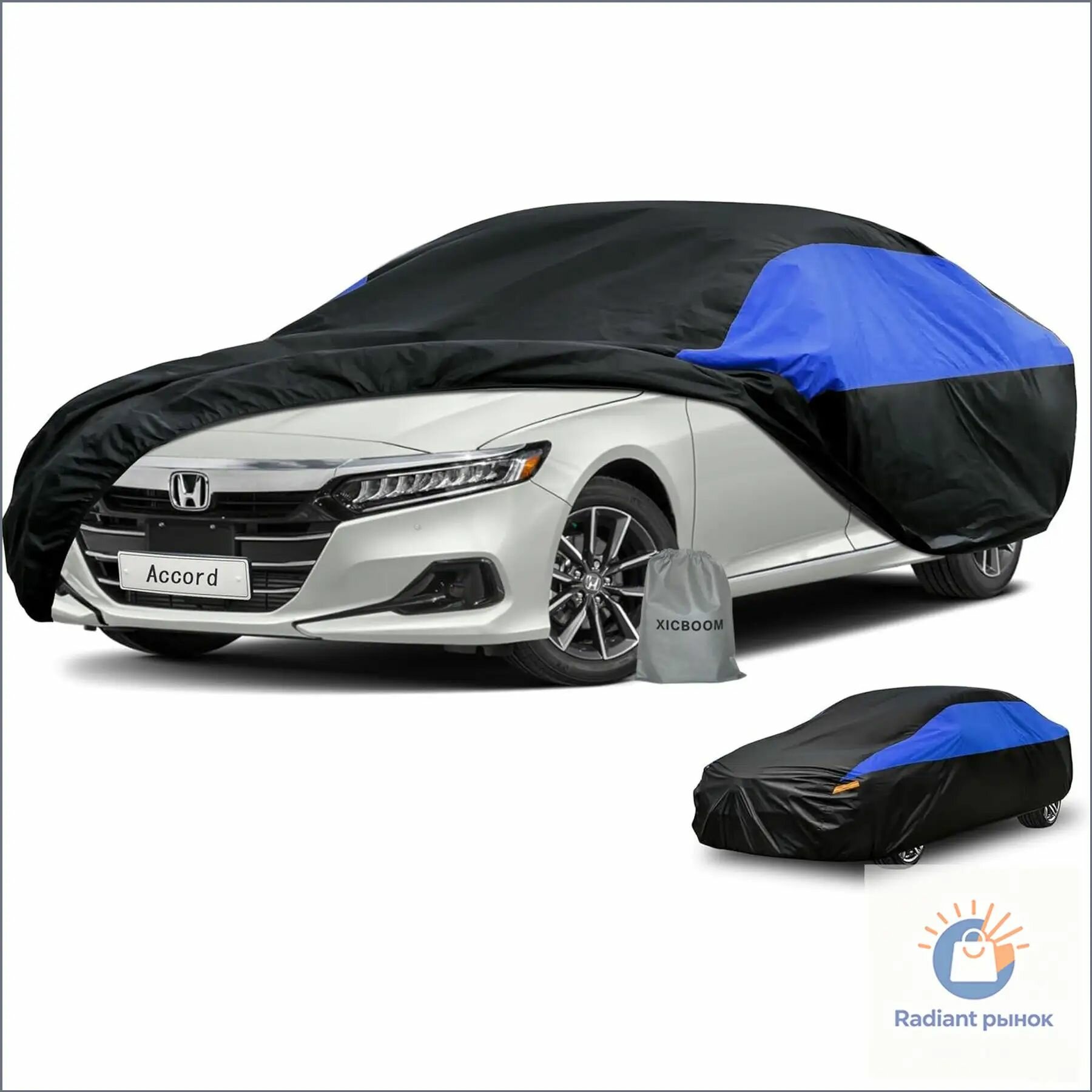 XICBOOM Чехол на автомобиль Honda Accord, Оксфорд 210D, 1 шт.