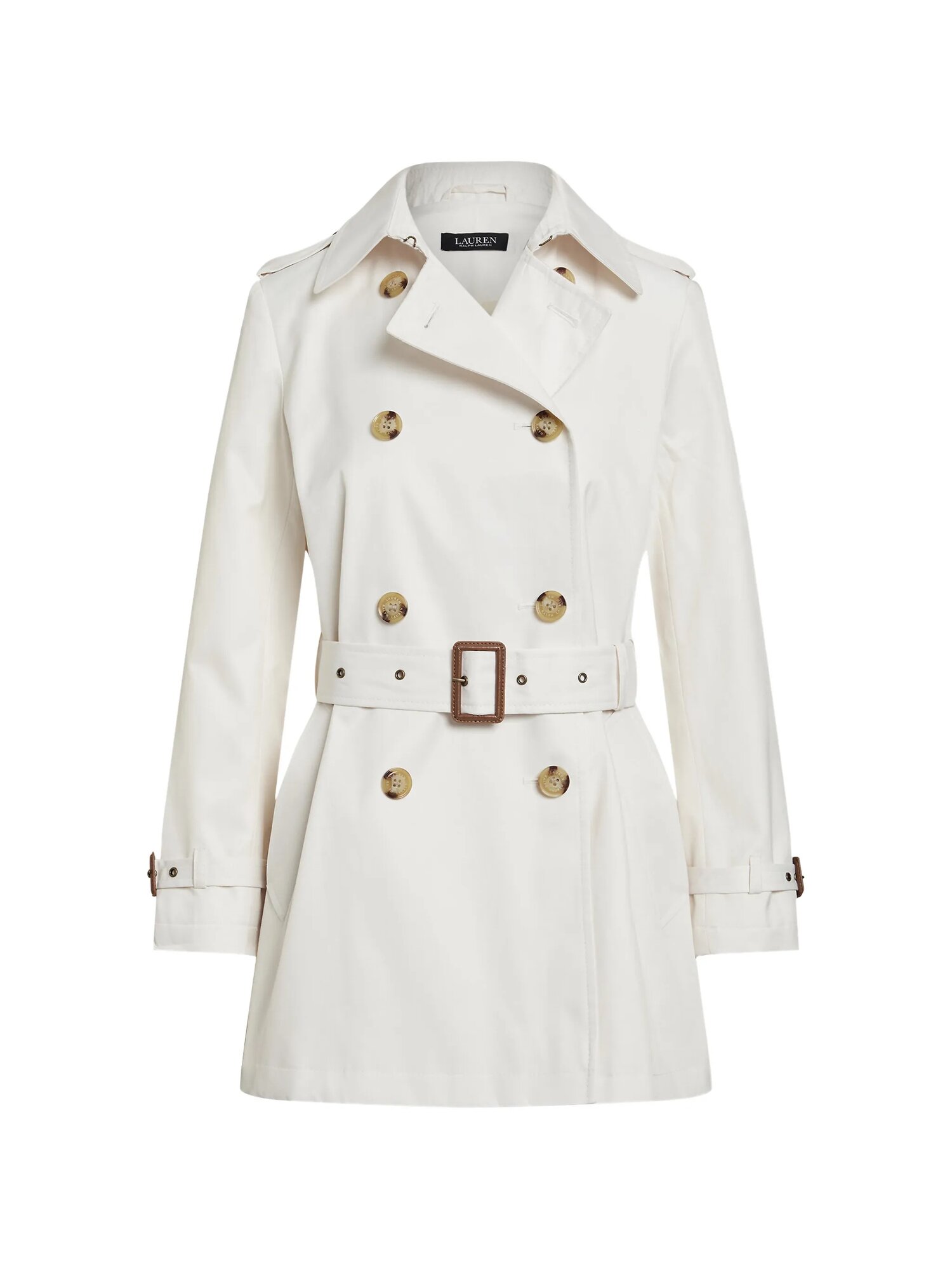 Пальто Double-breasted belted trench coat
