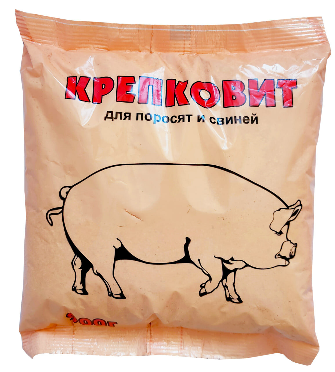 Прикормка "крепковит" для поросят и свиней 900 г, для здорового роста