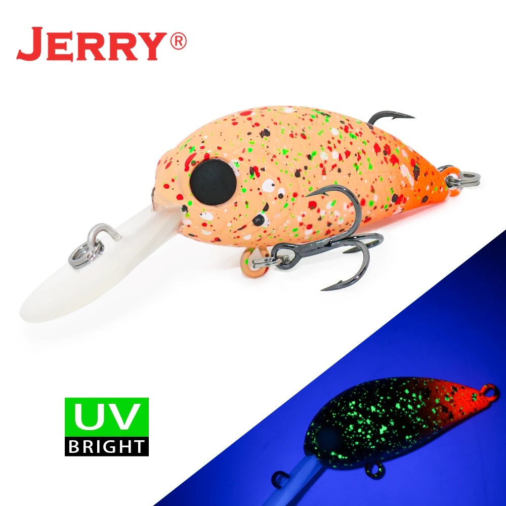 Jerry Scout Сверхлегкий плавающий воблер 38 мм P038M