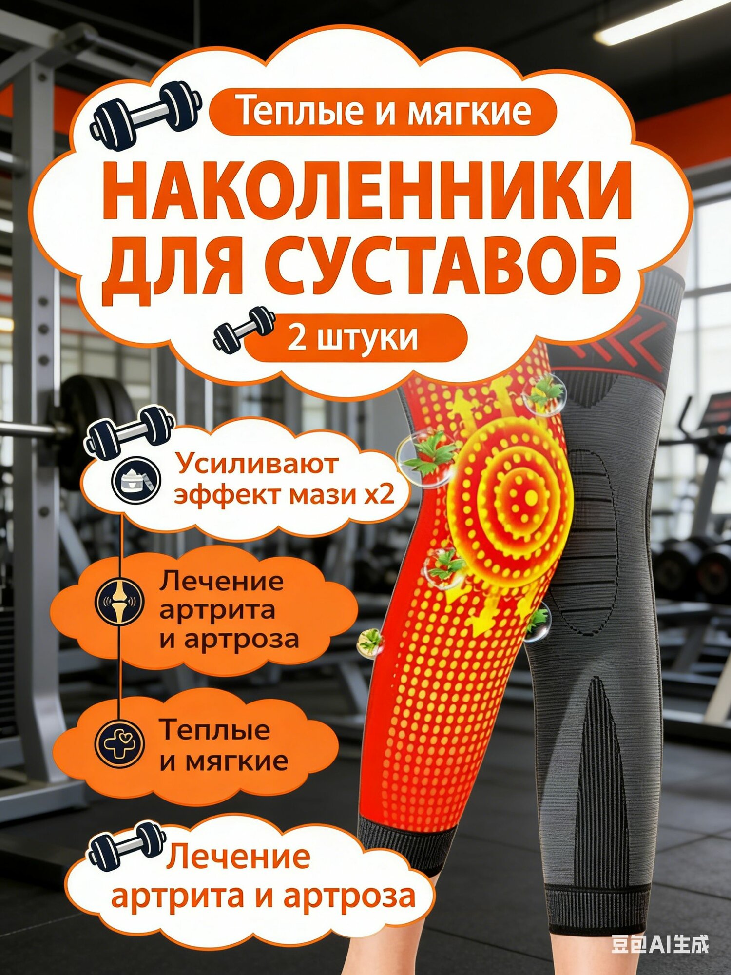 Наколенники для лыж