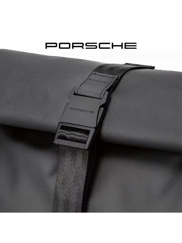Рюкзак PORSCHE MARTINI RACING, полиэстер, 15 дюймов, черный, для ноутбука, деловой, отдых, спорт, путешествия — фото 1