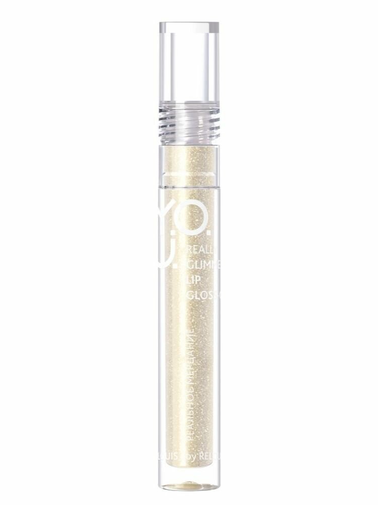 Блеск для губ масло Relouis Y.O.U. REALLY GLIMMER тон 03 White Gold 3г