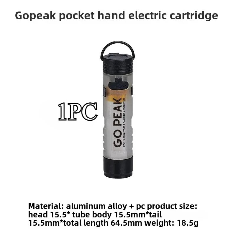Фонарь GOPEAK 5050 LED для кемпинга 7 цветов 1PC White