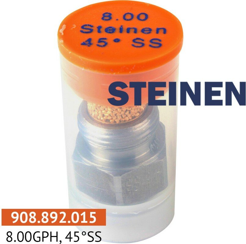 Форсунка Steinen для горелок OD 8.00GPH,45SS 0984SS80