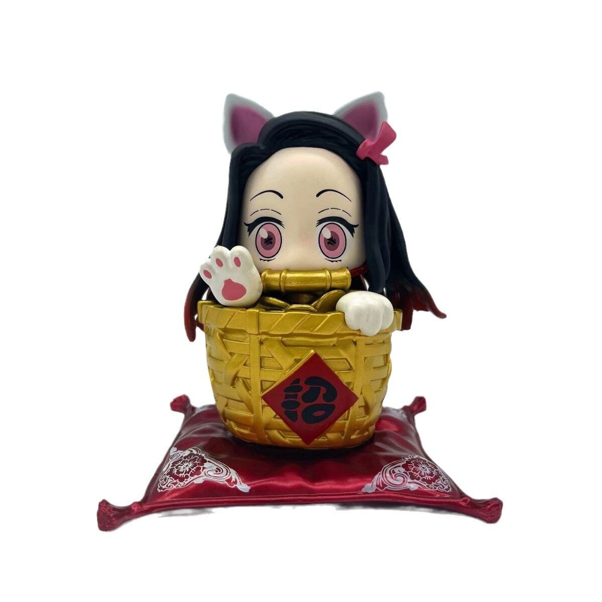 Фигурка Kimetsu no Yaiba Nezuko Kamado, коллекционная модель PVC, Q-версия, в коробке