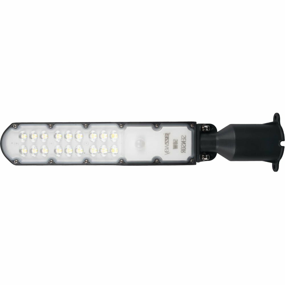 Светильник светодиодный консольный PSL 09 SENSOR GR Jazzway 50Вт 5000K IP65 AC185-265В ДКУ уличный 5068513 — фото 1
