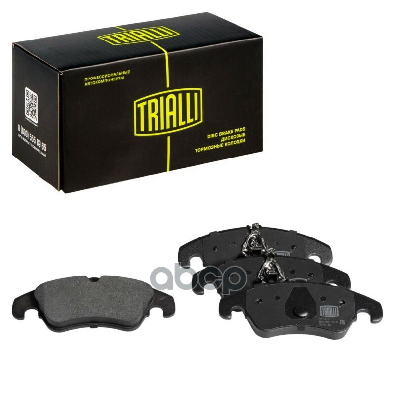 Колодки торм. Audi A6 (11-)/Q5 (08-) диск. перед. т/с TRW (PF 1812) Trialli арт. PF1812