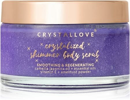 Скраб Crystallove Amethyst Shimmer Body Scrub, 200 г
