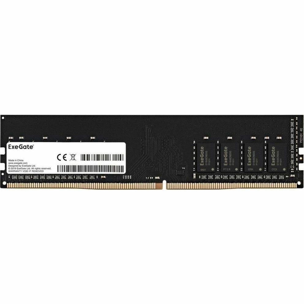 Оперативная память ExeGate, DDR4, 8GB (1x8 GB), 3200 MHz, CL19, DIMM