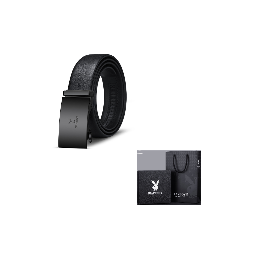 Playboy Ремни из коровьей кожи Мужской 3,5 см 110cm