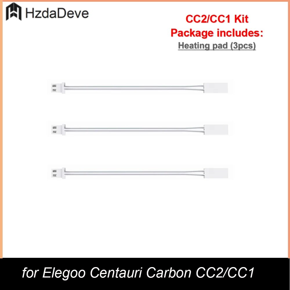 Комплект нагревательных блоков HzdaDeve для Elegoo Centauri Carbon CC2/CC1, Цвет: TY-JRP