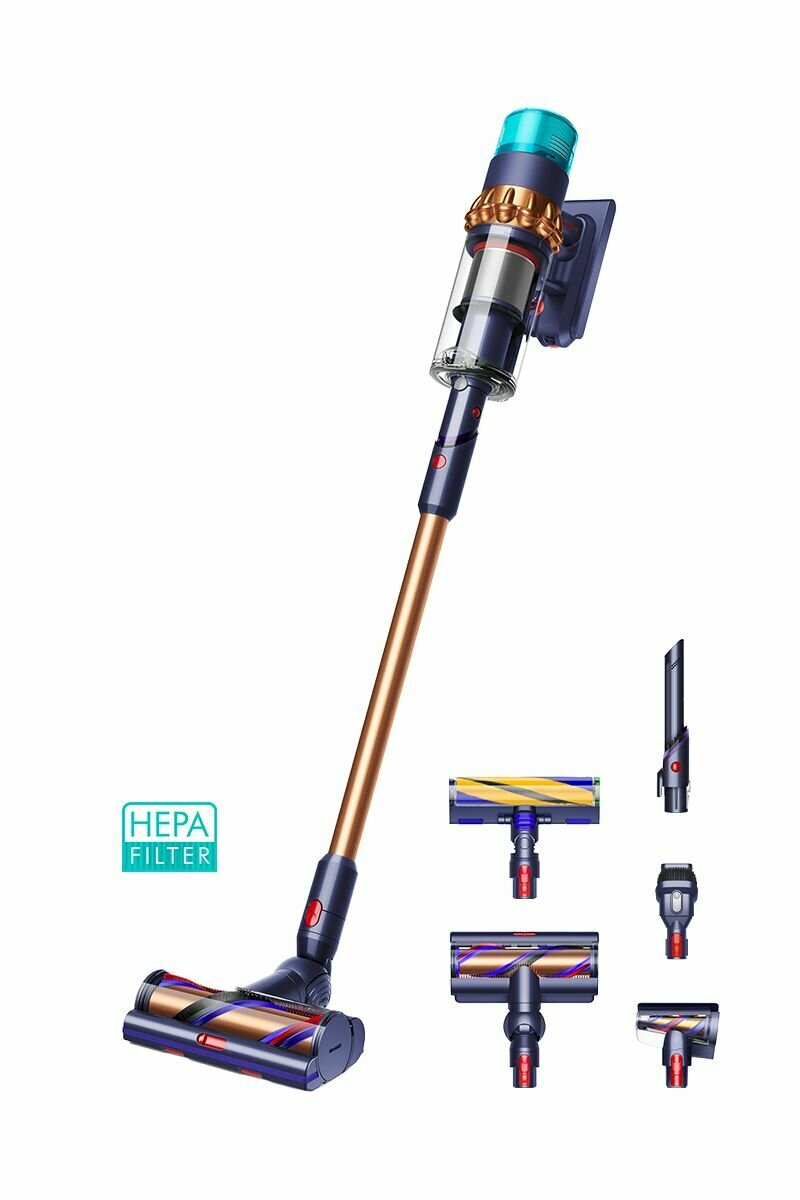 Вертикальный пылесос Dyson Gen5detect Prussian Blue (448091-01)
