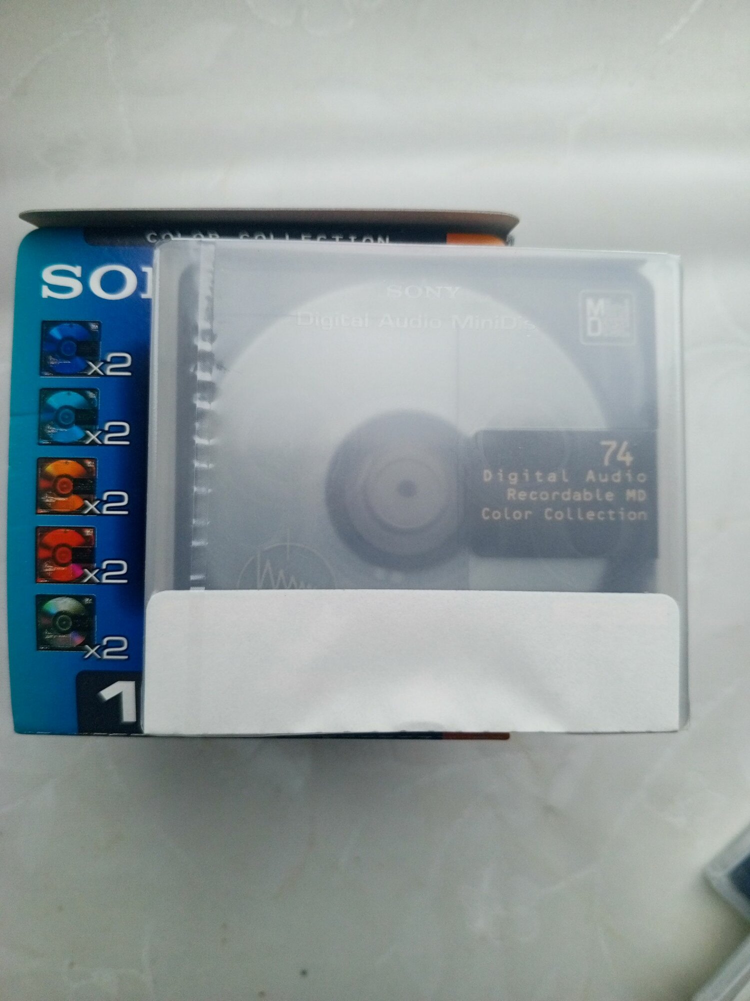 Мини-диск MiniDisk Sony 74 (Для минидискового плеера,74мин)