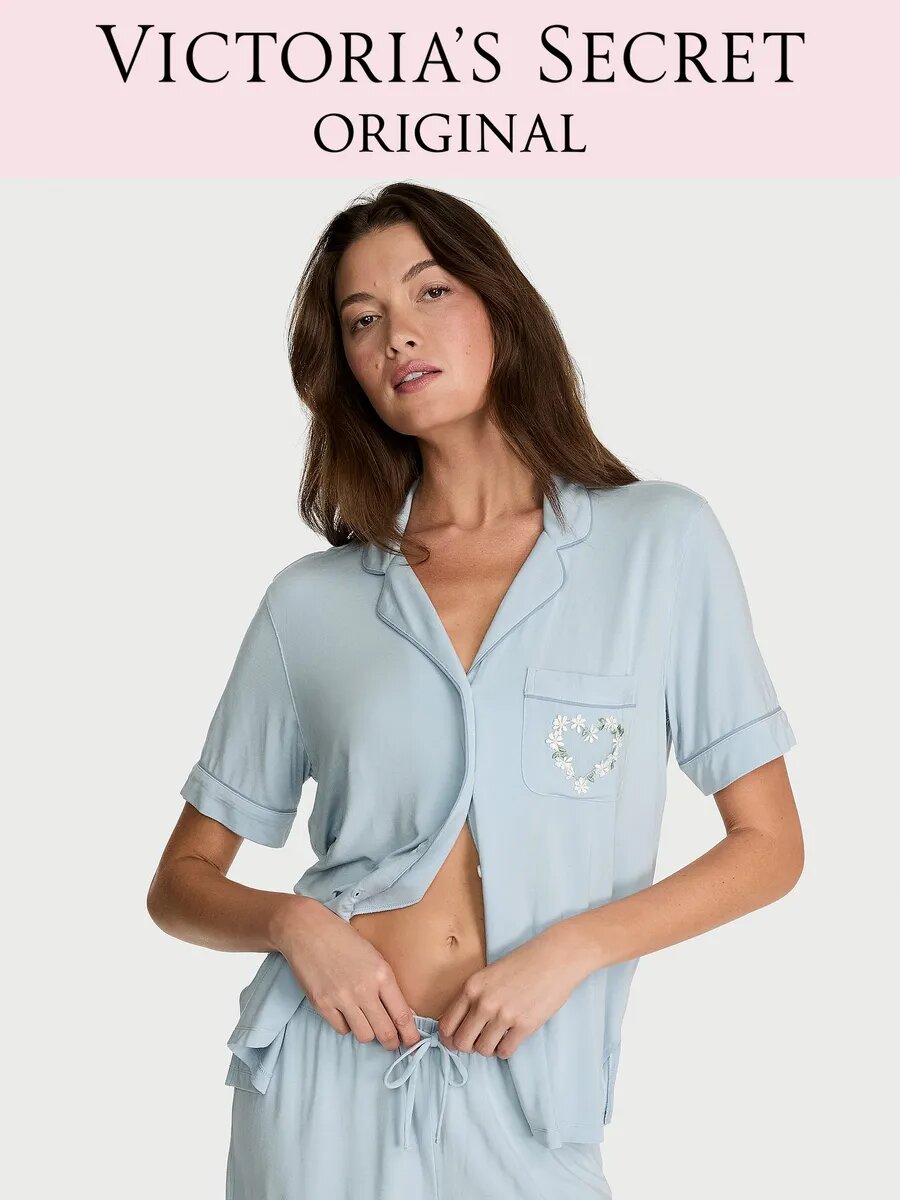 Пижама Victoria's Secret SoSoft Modal Daisy Short Pajama Set