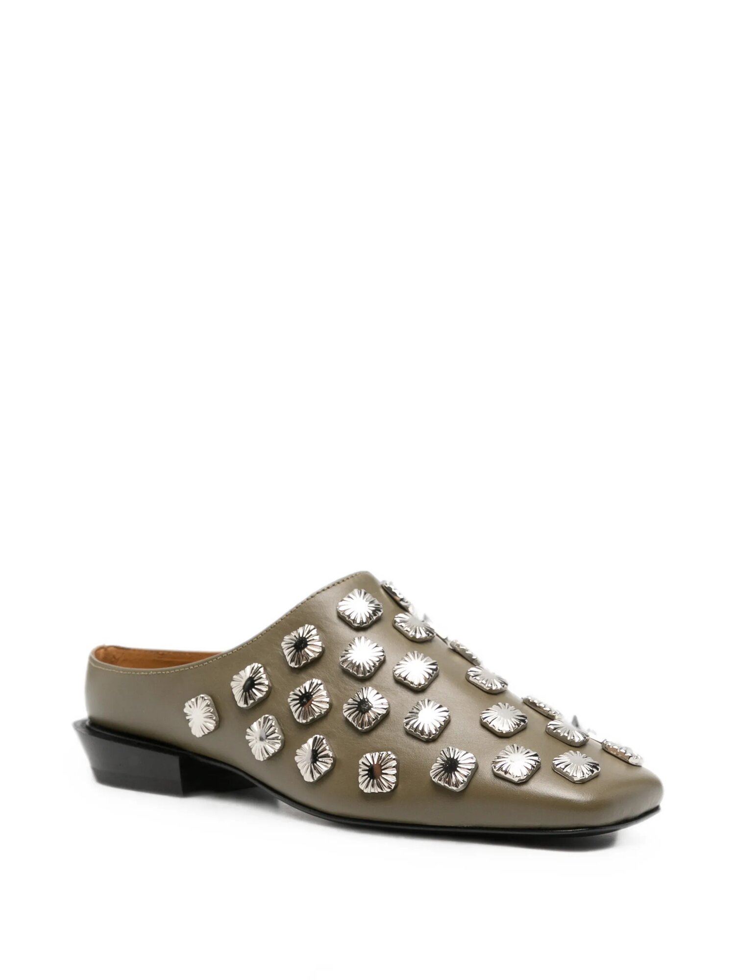 Мюли Toga Pulla Stud-embellished leather mules, размер 40 — фото 1