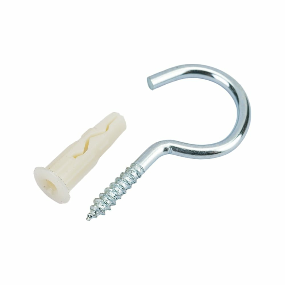 Крюк-шуруп европартнер Zn d4,2хL50 в компл. c дюбелем MULTI 6x25 6шт. MP 301 17